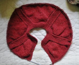 Adding a Pattern to Raglan Lines – Deb Gemmell: Top Down, Gauge Free ...