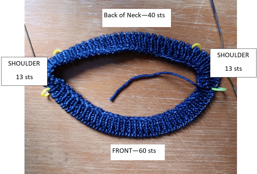 Family Crew Neck, let’s Cast On – Deb Gemmell: Top Down, Gauge Free and ...